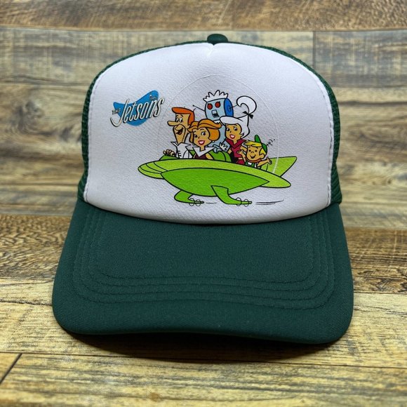 Retro | Accessories | The Jetsons Mens Trucker Hat Green Snapback 6s ...
